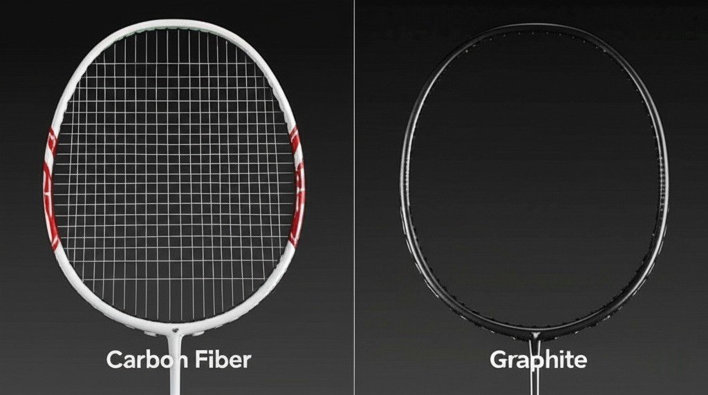 The Best Materials for Badminton Rackets: Carbon Fiber vs. Graphite
